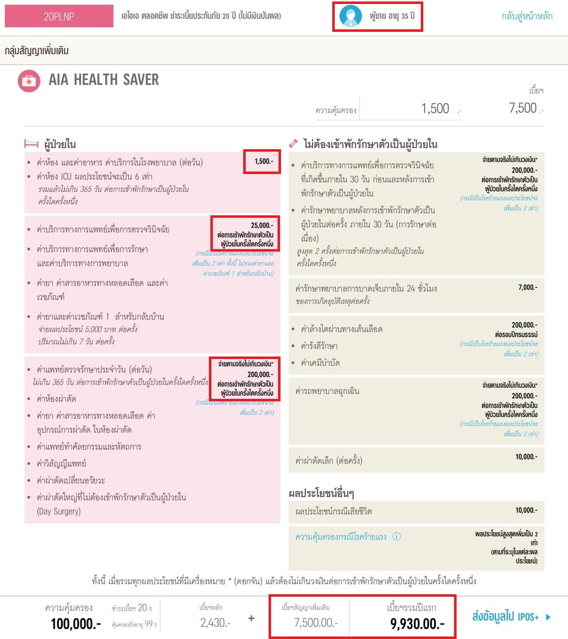 ประกันสุขภาพ AIA ปี 2568 ตัวไหนดี ราคาคุ้มค่า แบบไหนเหมาะกับคุณ